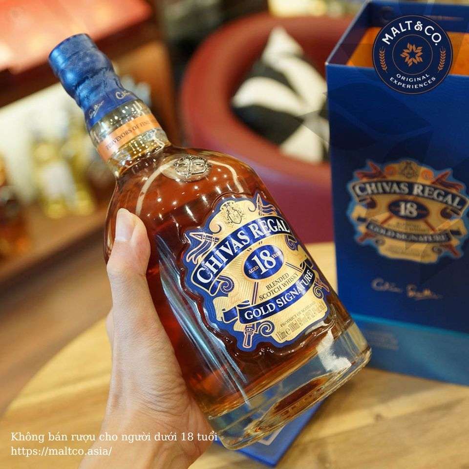 Rượu Chivas loại nào ngon thích hợp làm quà biếu? - Malt & Co